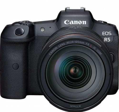 Фотоаппарат Canon EOS R5 Kit RF 24-105mm F4L IS US