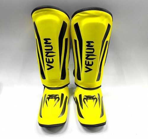 Защита ног Venum Elite yellow