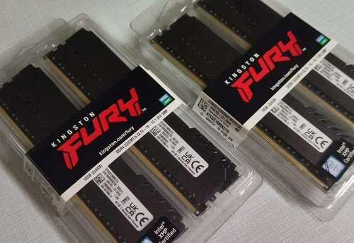 Kingston fury Beast 3200 8гб 16/2 32/4 DDR4