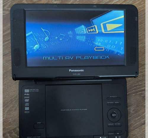 Портативный dvd плеер panasonic