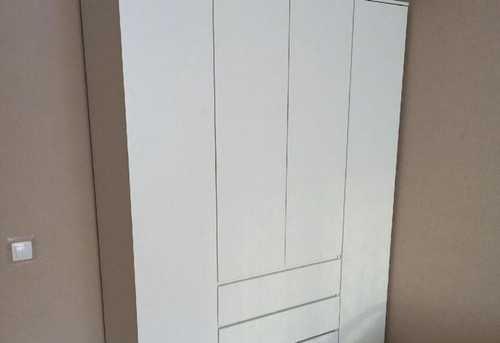 Шкаф 4-х створчатый Мори 1,6 м белый