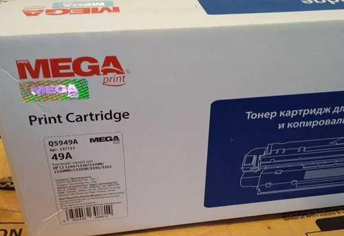 Картридж mega print 49A Q5949A черный