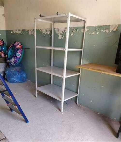 Стеллаж разборный металлический бу