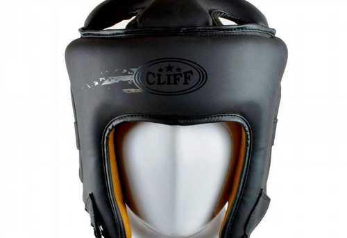 Шлем для единоборств матовый Cliff черный (M)
