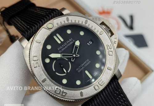 Часы Panerai Submersible Mike Horn титановые новы