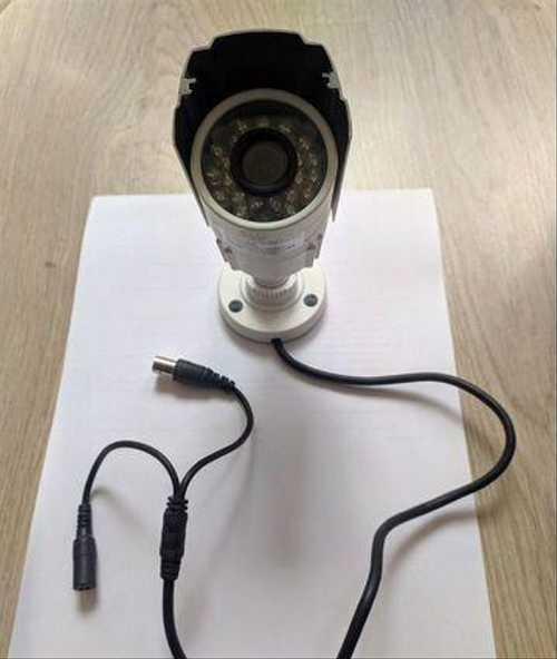 Камера видеонаблюдения уличная (с ик подсветкой)