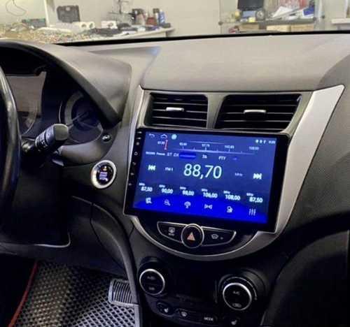 Магнитола Hyundai Solaris Android IPS DSP