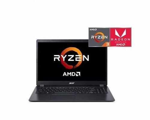 Шустрый ноутбук Acer EX215-22-R0A4 Ryzen 3 3250U