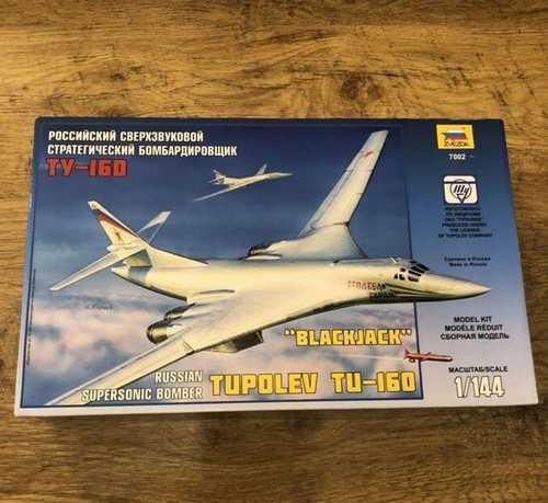 Ту-160 Сборная модель самолета Звезда 1/144