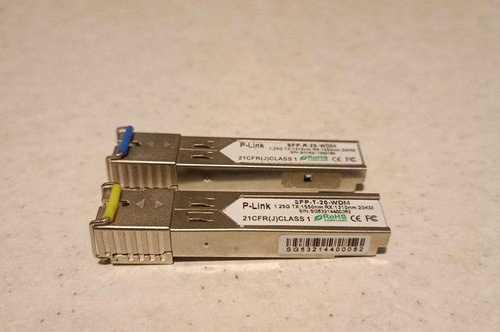 Sfp модуль sfp-r-20-wdm, sfp-t-20-wdm