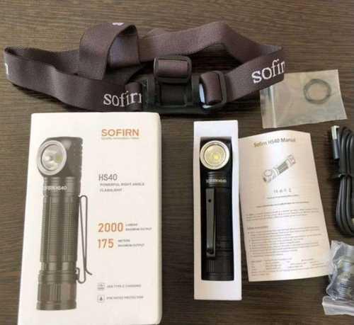 Новый фонарь Sofirn HS40 5000k