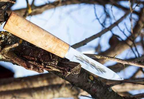 Кованый якутский нож ручной работы опт