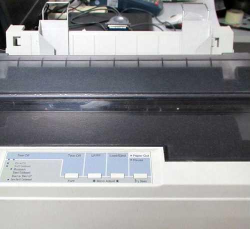Принтер Epson LX-300+ матричный Полный комплект