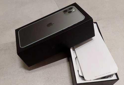 Коробка от iPhone 11 pro + зарядка