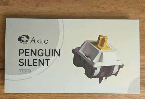 Тактильные сайлент свитчи akko penguin