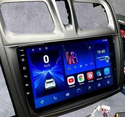 Магнитола android на Renault Sandero