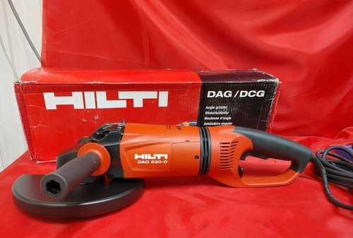 Ушм (болгарка) hilti DAG230-D новая