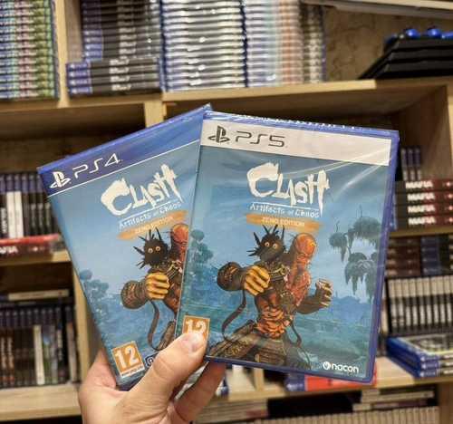 Диск Clash: artifacts of chaos ps4 / ps5 новый