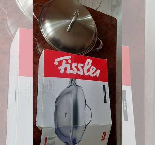 Сковорода -вок с крышкой Fissler