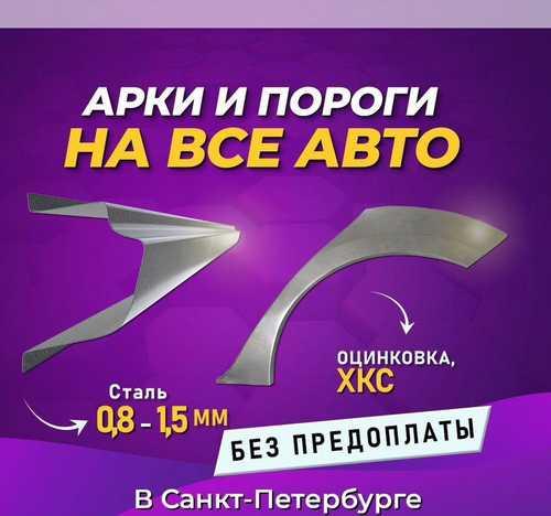 Арки Mazda Demio (Мазда Демио) Цинк