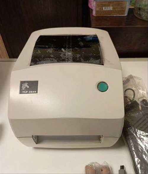 Принтер этикеток Zebra TLP2844 термотрансферный