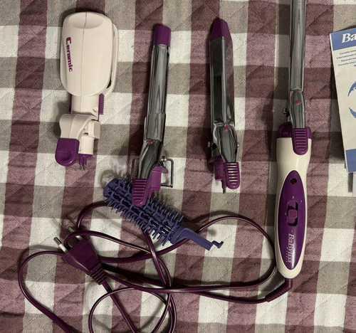 Плойка babyliss с насадками