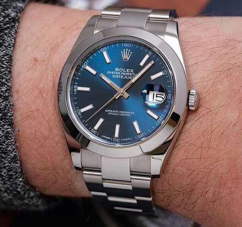 Rolex Datejust 41mm Blue Oyster