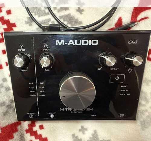 Звуковая карта M-audio M-track 2X2M