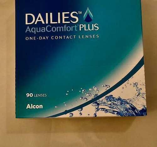 Линзы однодневные Dailies AquaComfort Plus -5