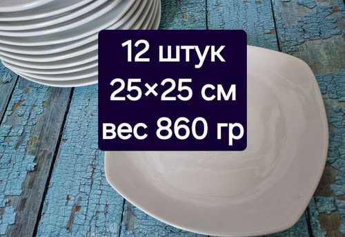 Тарелки PL Proff ресторанные 25х25 квадратные 12