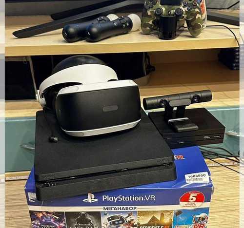 Sony playstation 4 с vr mega pack