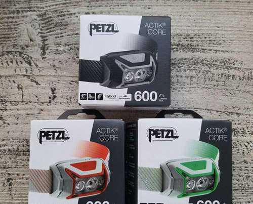 Petzl Actik Core 600лм NEW фонарь налобный