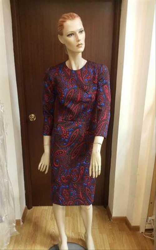 Платье Etro бордовое