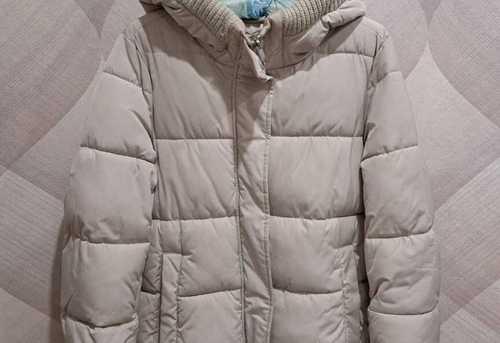 Пуховик куртка женская зима демисезон 44