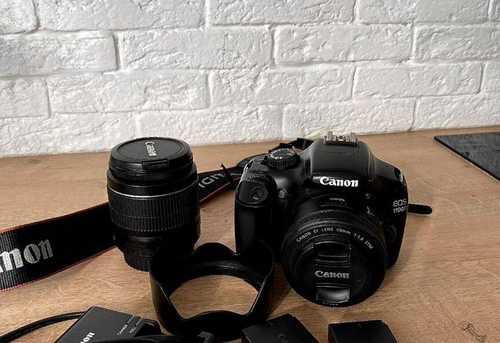 Canon 1100D Kit + Canon 50mm 1.8