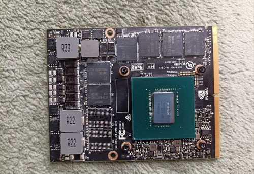 Видеокарта GeForce GTX 1060m A1 6 гб gddr5 MXM
