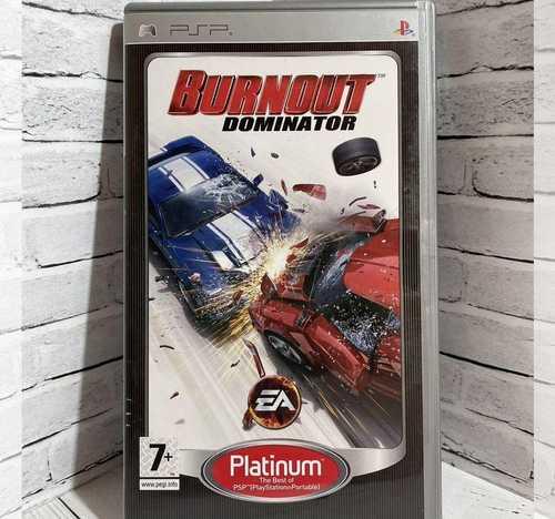 Burnout Dominator Игра PSP Экскюзив Бернаут