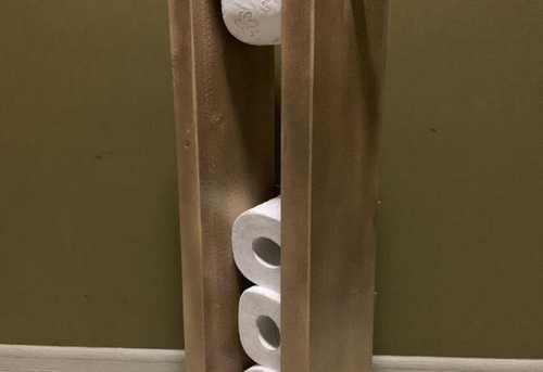 Держатель для туалетной бумаги напольный лофт