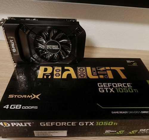 Видеокарта Nvidia Palit GeForce GTX 1050 TI 4 GB