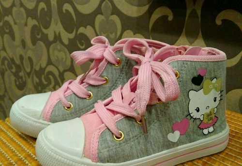Кеды кроссовки hello kitty