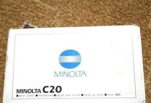 Пленочный фотоаппарат Minolta C20
