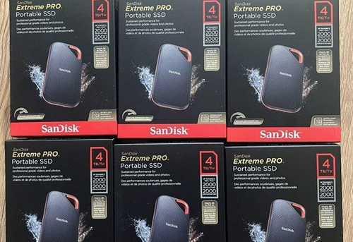 Внешний Sandisk 4TB Extreme PRO Portable SSD V2