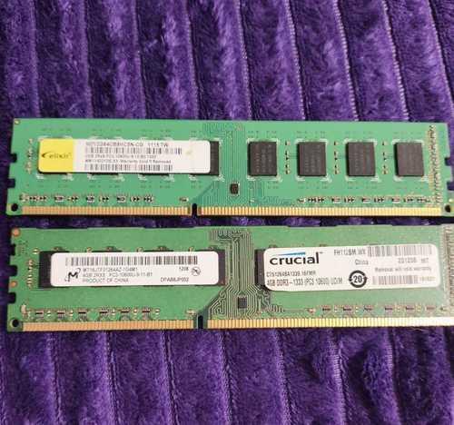 Оперативная память ddr3 2 gb, 4gd