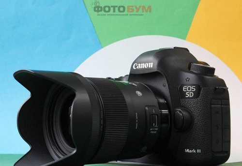 Canon 5D mark III body + Sigma 35mm f1.4 ART DG