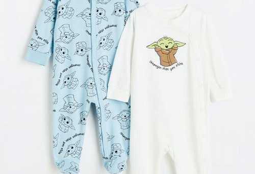 Пижамы комбинезоны детские 92-98 H&M
