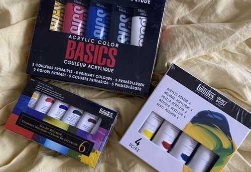 Набор акриловых красок Liquitex (новый)