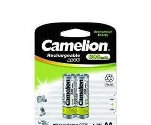 Camelion AA- 600mAh Ni-Cd BL-2 (NC-aa600bp2, аккум