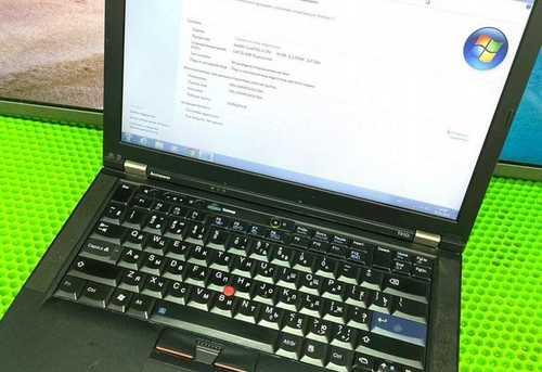 Фирменный надежный Ноутбук Lenovo ThinkPad T410i