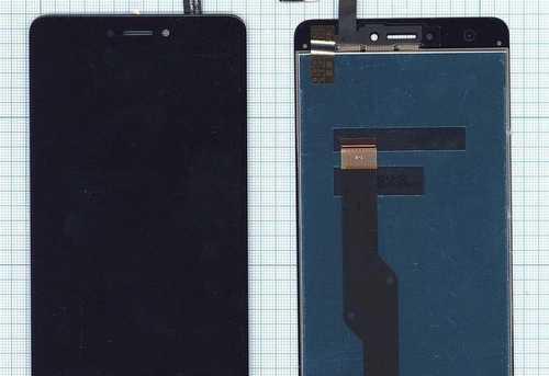 Дисплей для Xiaomi Redmi Note 4X Черный - Оптима