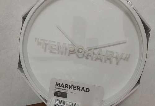 Часы IKEA markerad новые